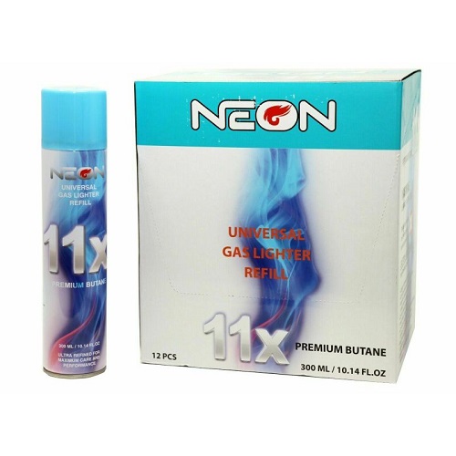NEON BUTANE 11X /12CT - Gold Star Distribution Inc