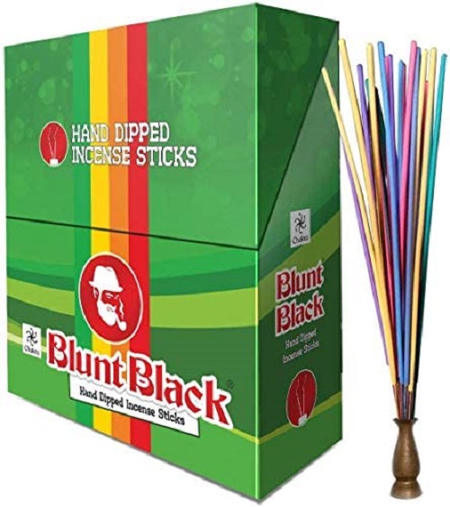 BLUNT BLACK INCENSE 11 INCH 72CT - Gold Star Distribution Inc