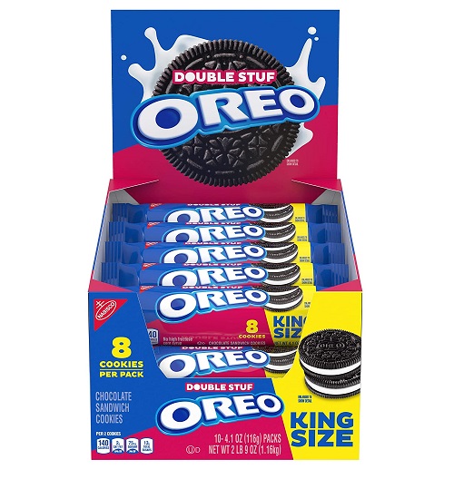 KING - OREO DOUBLE STUF 10CT - Gold Star Distribution Inc