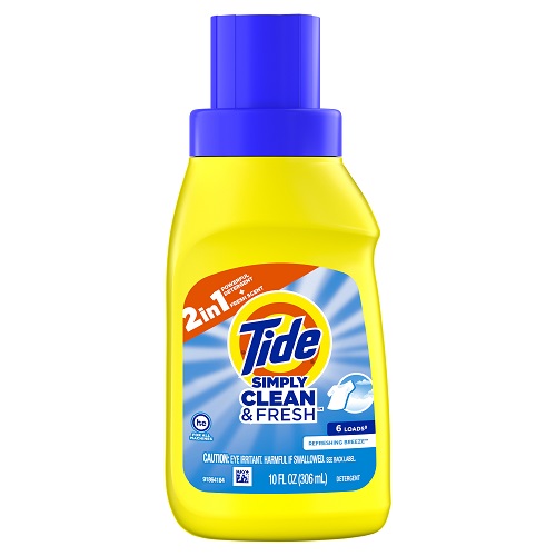 *10oz TIDE SIMPLY LIQUID CLEAN & FRESH 12CT - Gold Star Distribution Inc