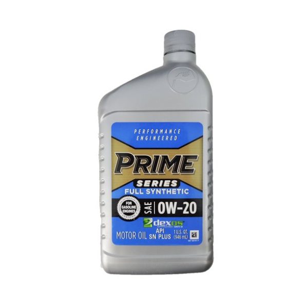 PRIME SYNTHETIC OIL 0W20 12CT/1QT - Gold Star Distribution Inc
