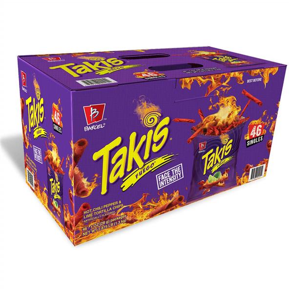 MINI TAKIS FUEGO 1oz/46CT - Gold Star Distribution Inc