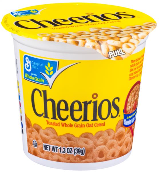 CUP CHEERIOS CEREAL 6CT - Gold Star Distribution Inc