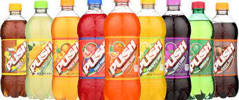 PUSH ASST SODA 20oz/24CT - Gold Star Distribution Inc