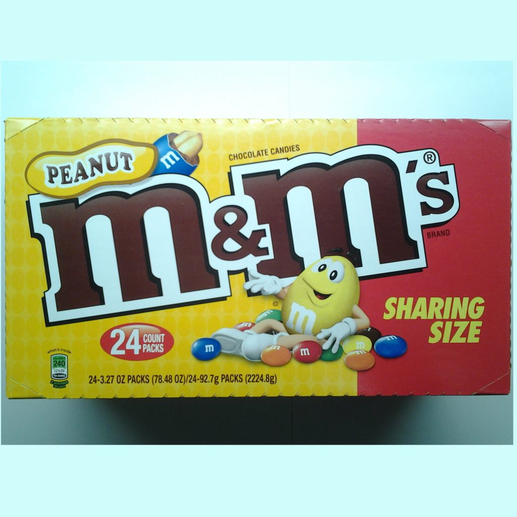 KING - M&M PEANUT 24CT #1163 - Gold Star Distribution Inc