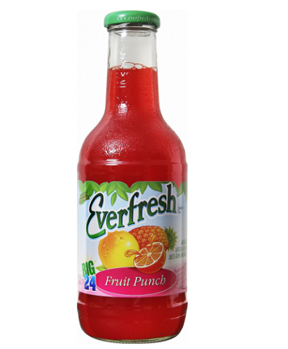 EVERFRESH FRT PUNCH 24oz/12CT - Gold Star Distribution Inc