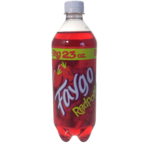 24/24oz FAYGO STRAWBERRY RED POP - Gold Star Distribution Inc