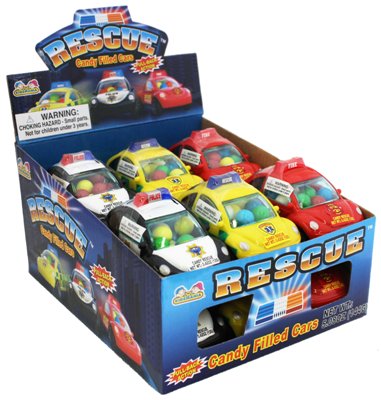 RESCUE CARS 12CT - Gold Star Distribution Inc