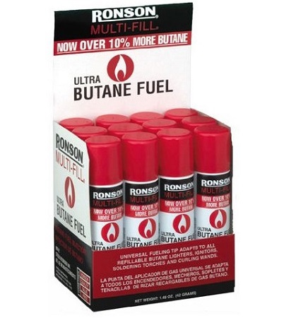 RONSON BUTANE 42 GRAM/12CT - Gold Star Distribution Inc