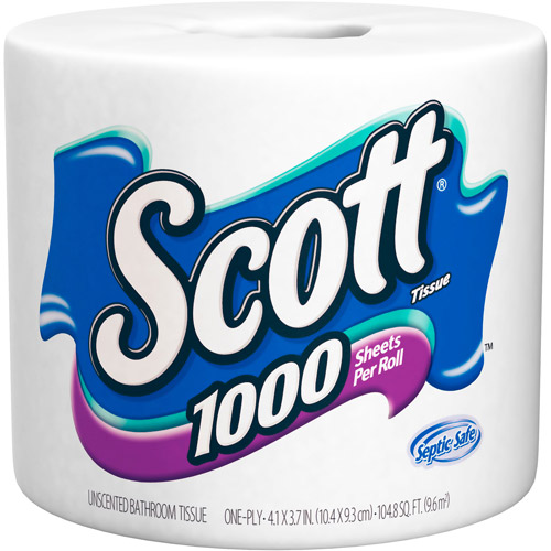 SCOTT TISSUE SINGLE ROLL 36CT - Gold Star Distribution Inc