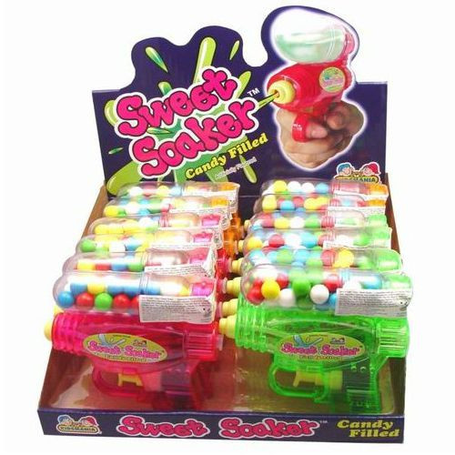 SWEET SOAKER w/FRUIT FLAVOR CANDY 12CT - Gold Star Distribution Inc