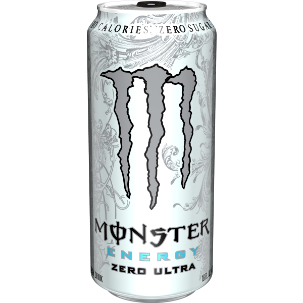 MONSTER WHITE ZERO ULTRA 24CT/16OZ - Gold Star Distribution Inc