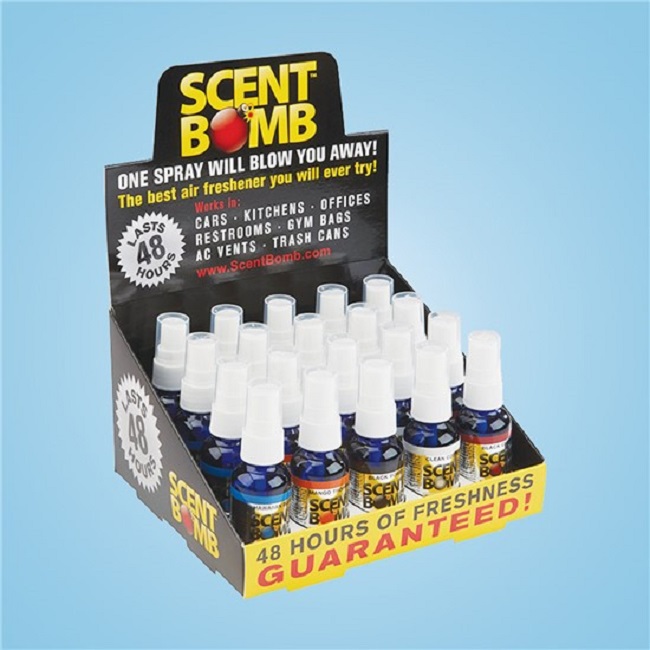 SCENT BOMB SPRAY BOTTLE 20CT TYPE 2 - Gold Star Distribution Inc