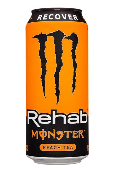 MONSTER REHAB PEACH TEA DRINK 24CT/16OZ - Gold Star Distribution Inc