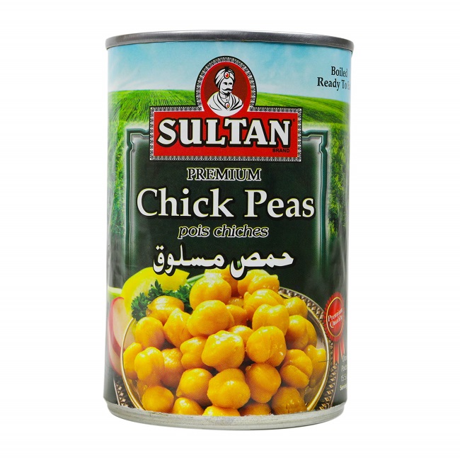 SULTAN CHICK PEAS CAN 24/15oz - Gold Star Distribution Inc