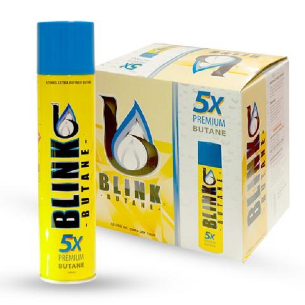 BLINK 5X BUTANE 300 ML CAN 12CT - Gold Star Distribution Inc