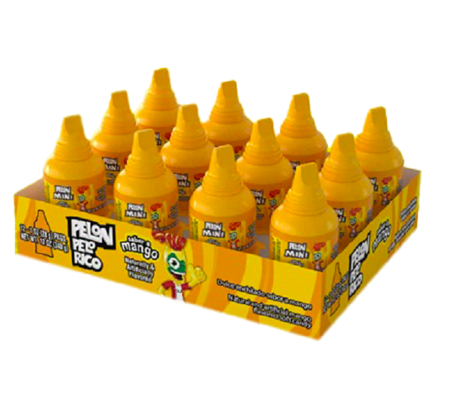 Pelon Pelo Rico Display Mango 12ct - Gold Star Distribution Inc