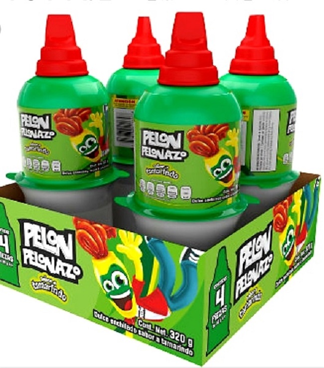 Pelon Pelo Rico Pelonazo Tamarindo 4CT - Gold Star Distribution Inc