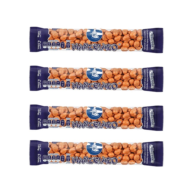 Manzelazo Japanese Style Peanut 10/5.22oz - Gold Star Distribution Inc