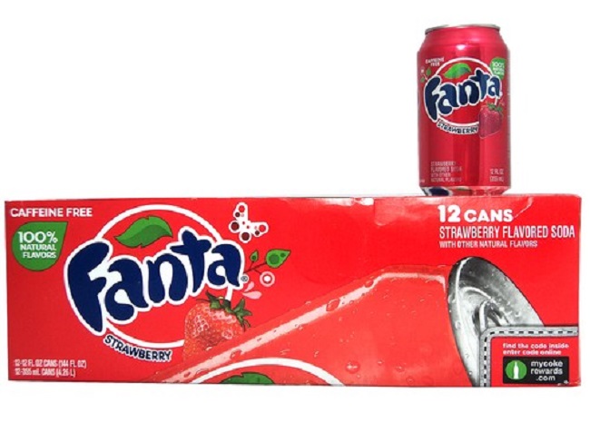 (2/12PK) FANTA STRAWBERRY CANS - Gold Star Distribution Inc