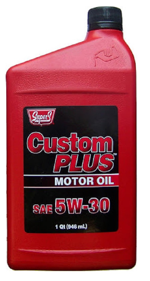 CUSTOM PLUS MOTOR OIL 5W30 12CT - Gold Star Distribution Inc