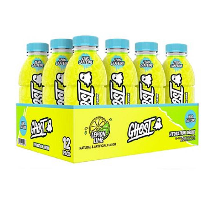 GHOST HYD LEMON LIME 12/16.9oz - Gold Star Distribution Inc