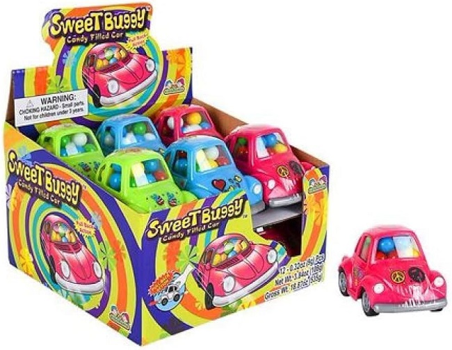 CANDY BELL CAR POP CANDY *24CT/10G - Gold Star Distribution Inc