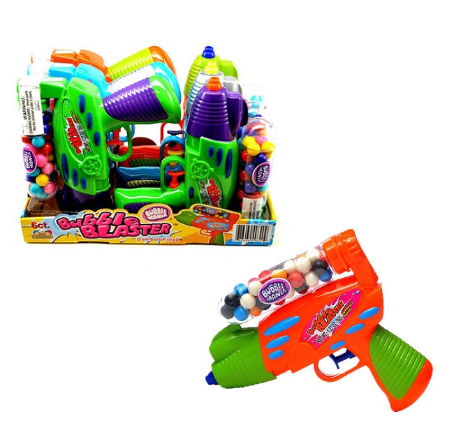 CANDY BELL GIANT WATER GUN CANDY 12CT/10G - Gold Star Distribution Inc