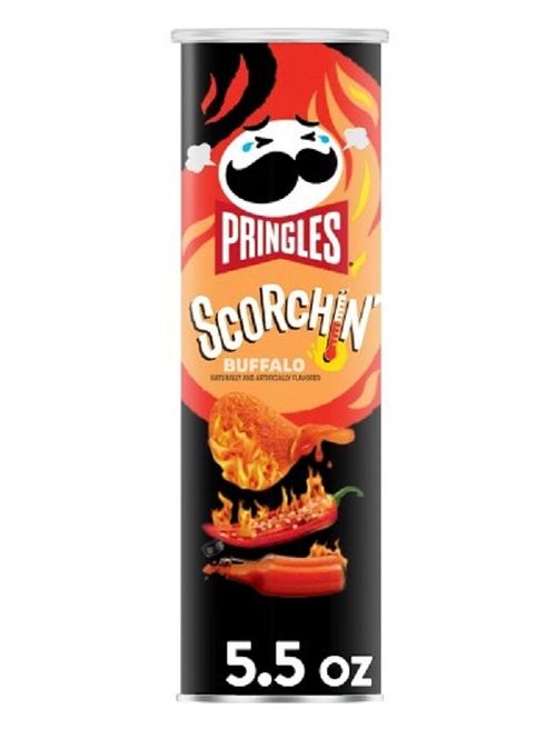 PRINGLES LG. SCORCHIN' BUFFALO 5.57oz/14CT - Gold Star Distribution Inc