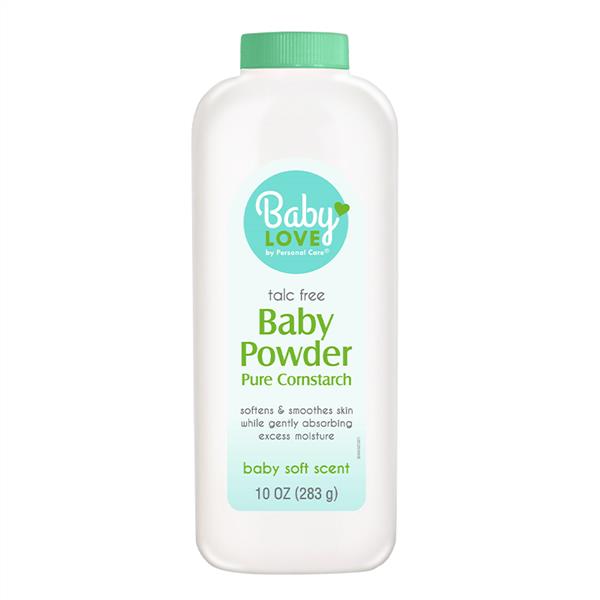 BABY POWDER CORNSTARCH 10oz/12ct - Gold Star Distribution Inc