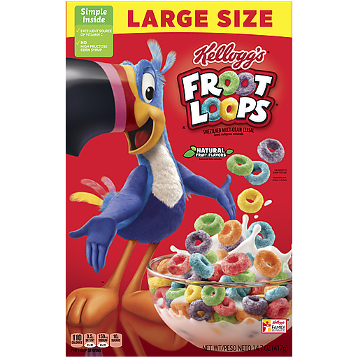 FROOT LOOPS CEREAL 10/*14.7oz - Gold Star Distribution Inc