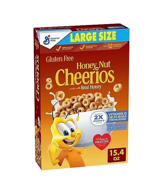 HONEY NUT CHEERIOS 10/15.4oz - Gold Star Distribution Inc