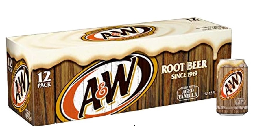 (2/12PK) A&W ROOT BEER CANS - Gold Star Distribution Inc